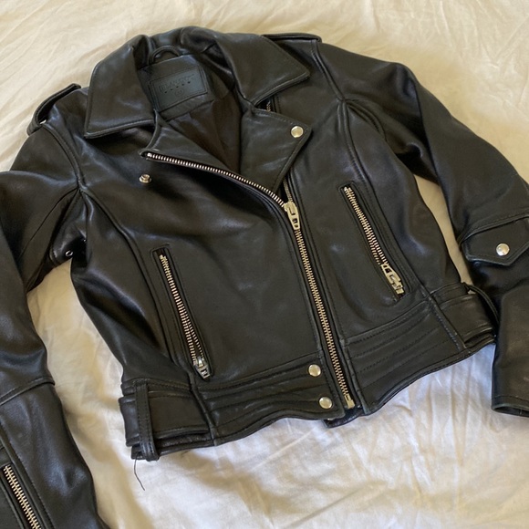 Blank NYC | Jackets & Coats | Blank Nyc Genuine Leather Moto Jacket ...